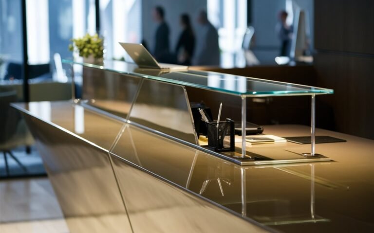 what are the uses of a reception desk? - Shree Interior Wudtech LLP