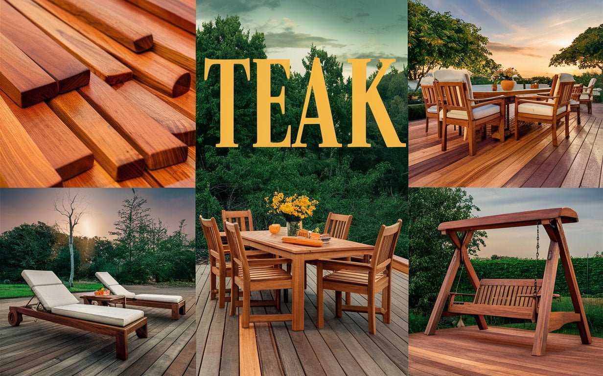 Why Teak Wood is Perfect for Outdoor Furniture - Shree Interior Wudtech LLP